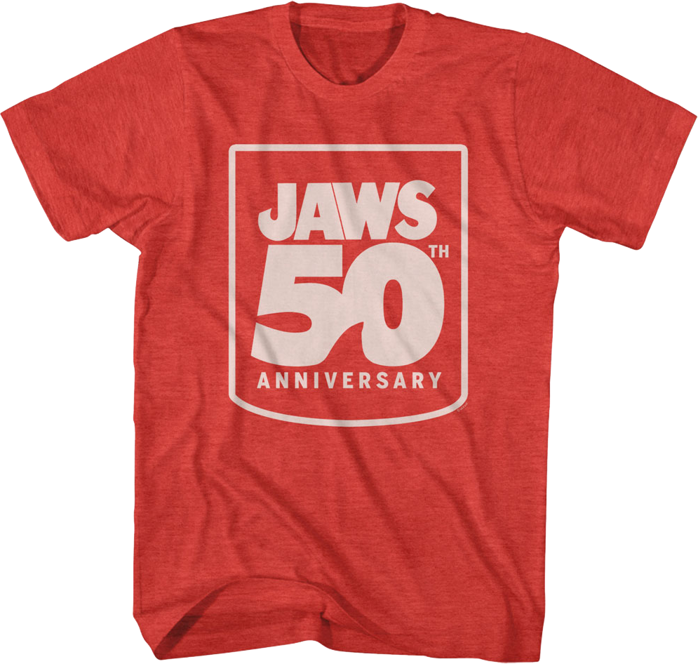 50th Anniversary Shield Jaws T-Shirt