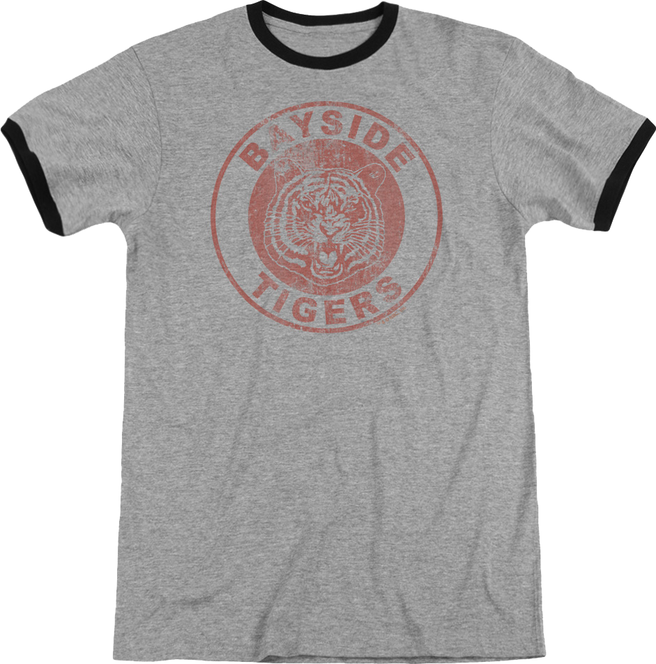 Bayside Tigers Saved By The Bell Ringer Shirt
