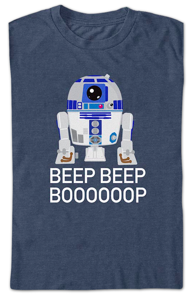 Beep Beep Boop R2-D2 Star Wars T-Shirt