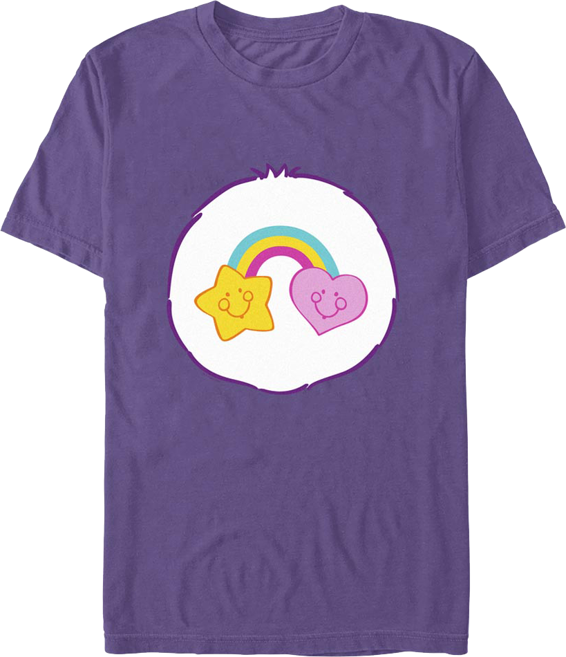 Best Friend Bear Belly Badge Care Bears T Shirt