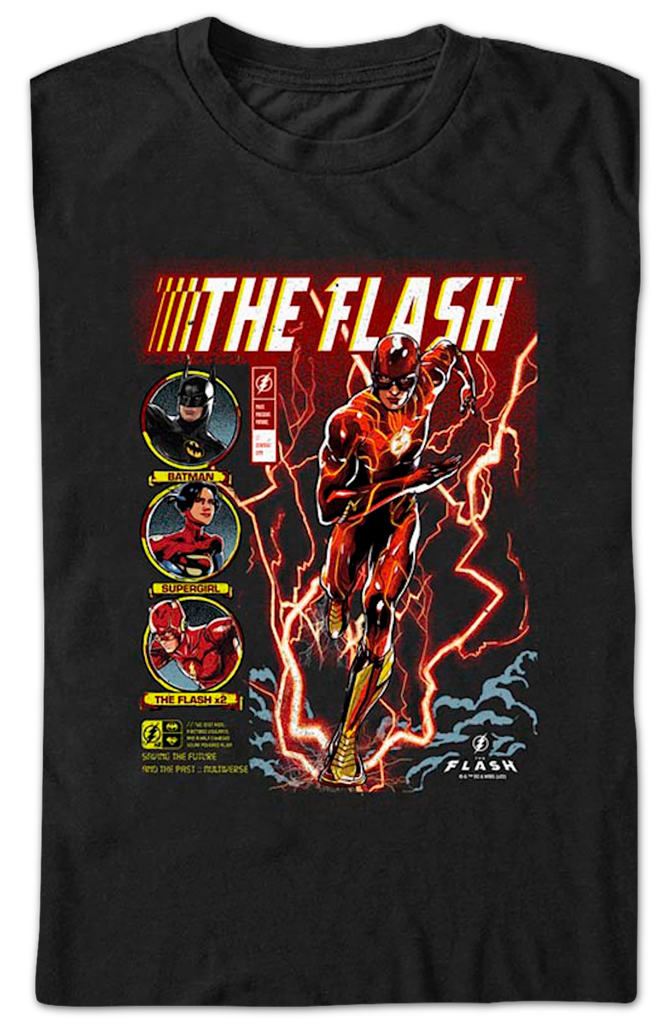 Comic Book Cover The Flash T-Shirt
