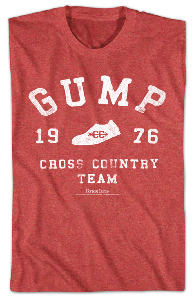 Cross Country Forrest Gump Shirt