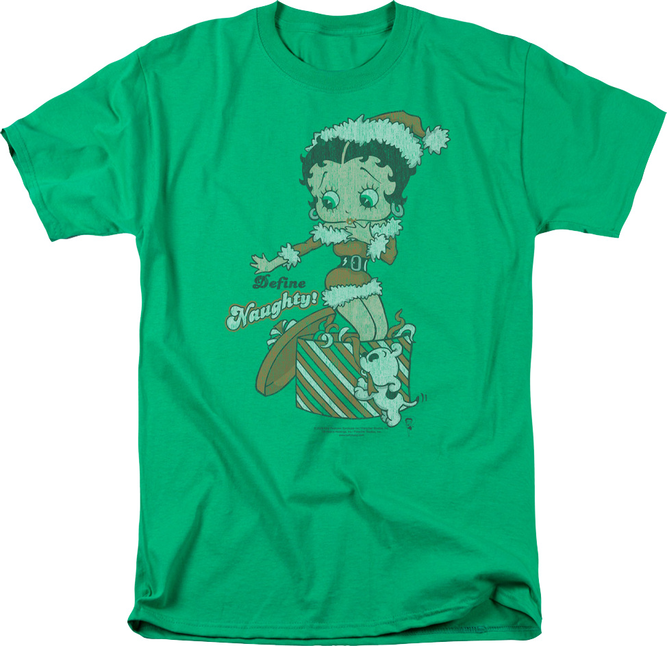 Define Naughty Betty Boop T Shirt
