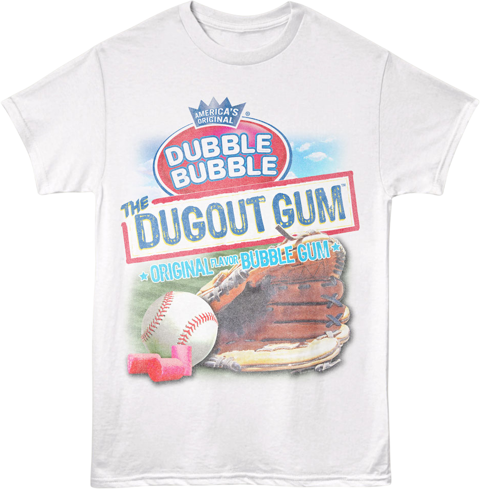 Dugout Gum Dubble Bubble T-Shirt
