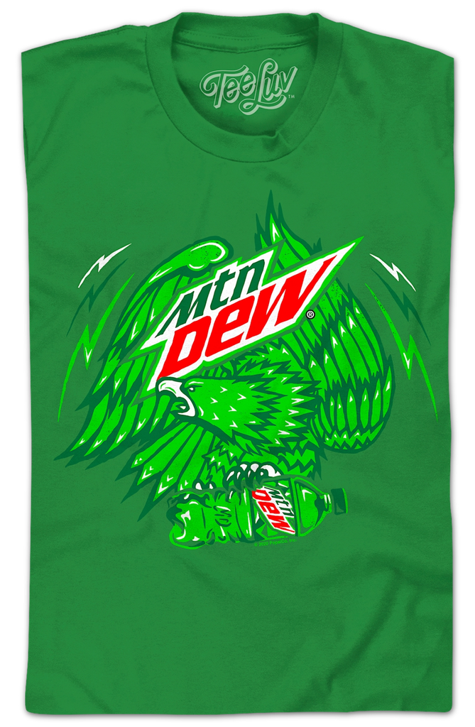 Green Eagle Mountain Dew T-Shirt