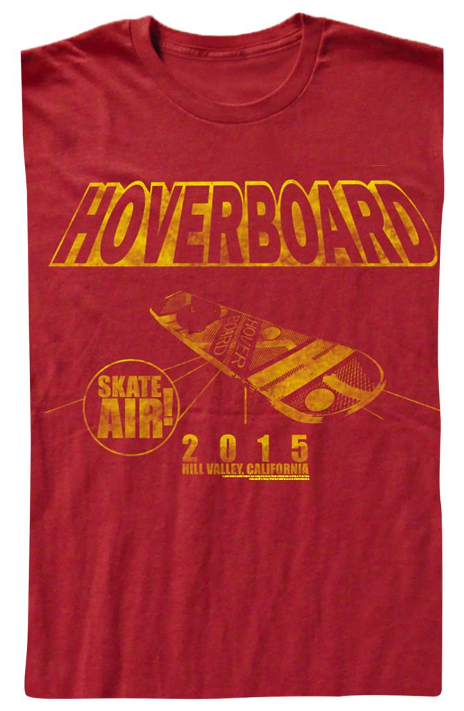 Hoverboard Back To The Future Shirt Back To The Future Mens T Shirt