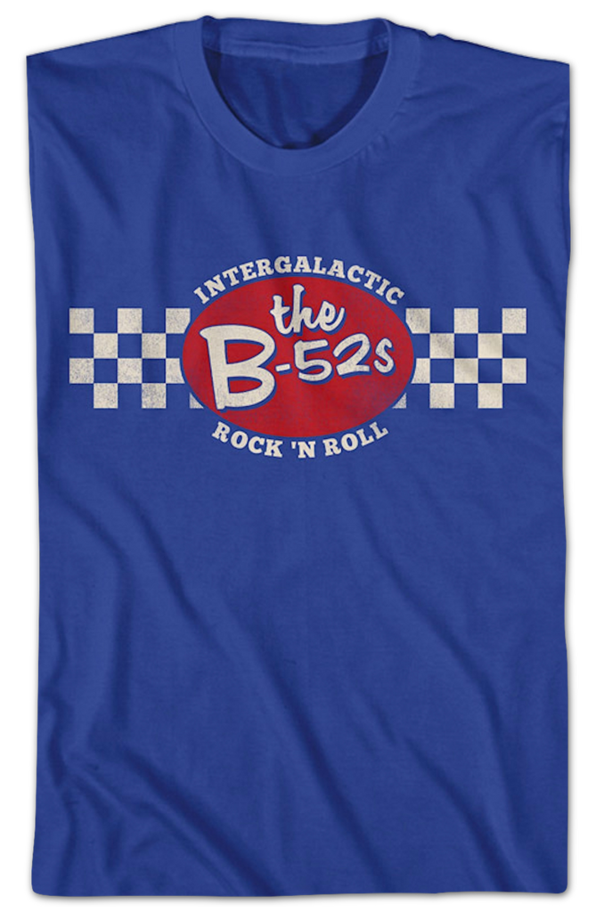 Intergalactic Rock 'N Roll B-52s T-Shirt