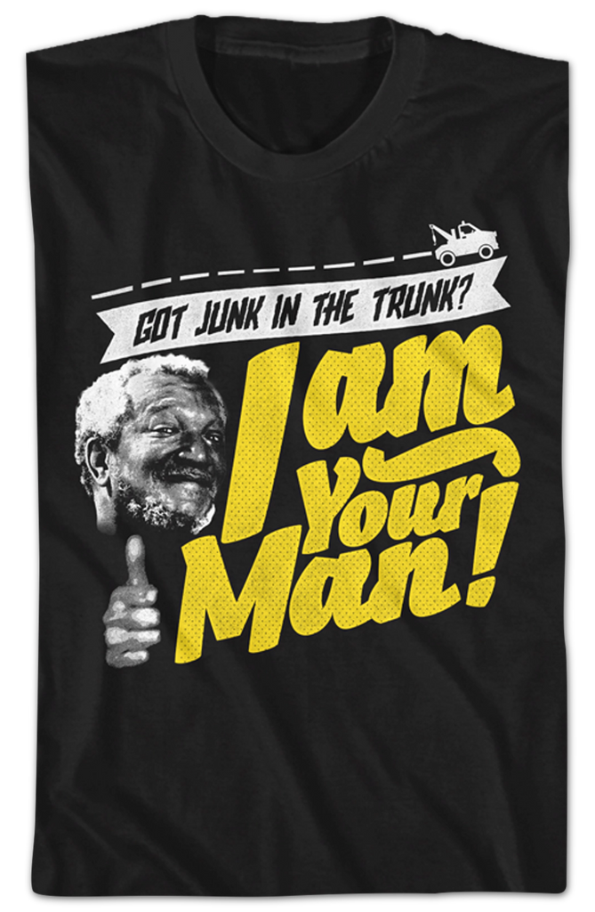 Junk Trunk Sanford Son T Shirt 80s Tv Sanford And Son Shirts