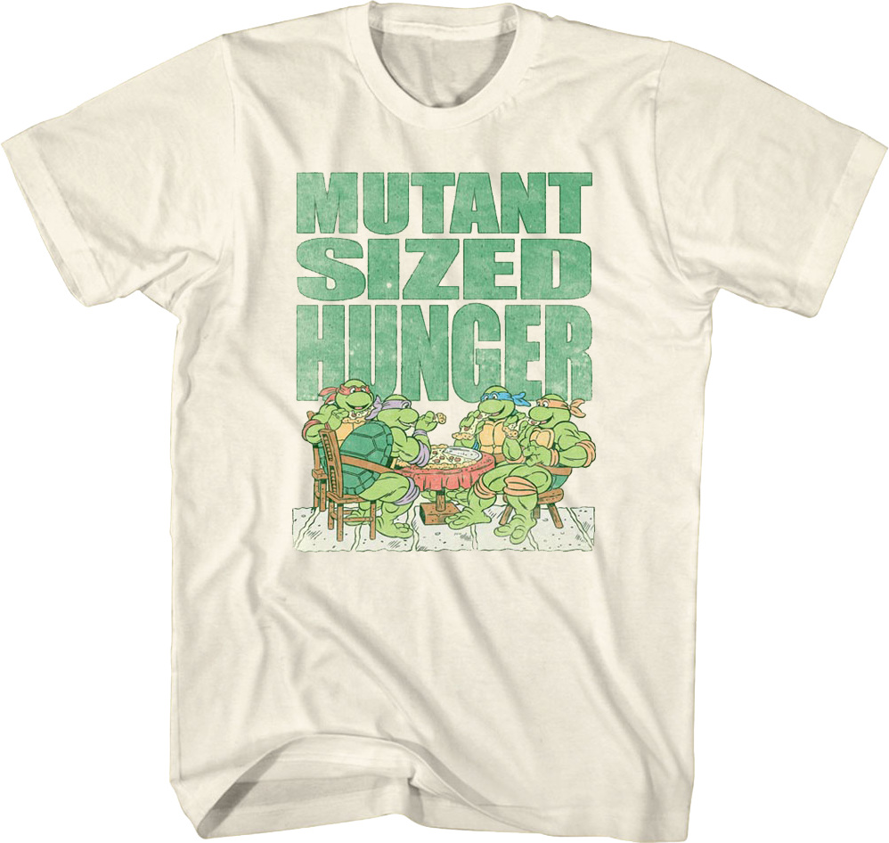 Mutant Sized Hunger Teenage Mutant Ninja Turtles T-Shirt