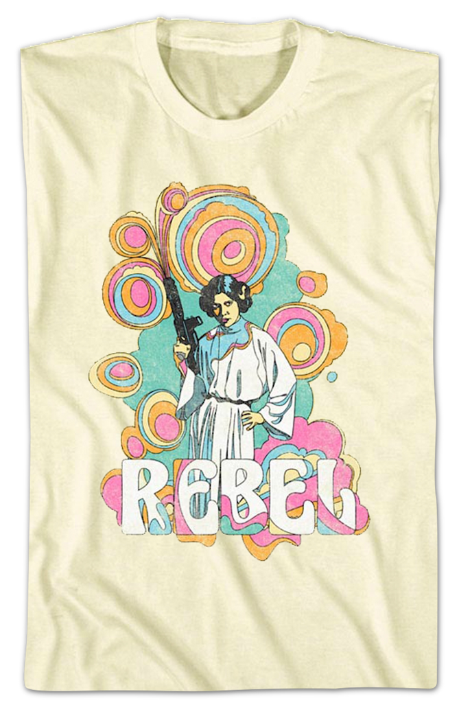 Princess leia rebel t shirt store