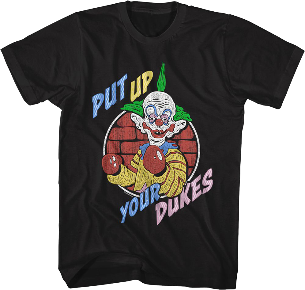 Put Up Your Dukes Killer Klowns From Outer Space T Shirt put-up-your-dukes-killer-klowns-from-outer-space-t-shirt