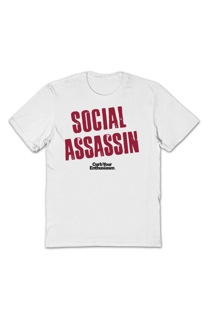 Social Assassin Curb Your Enthusiasm T-Shirt