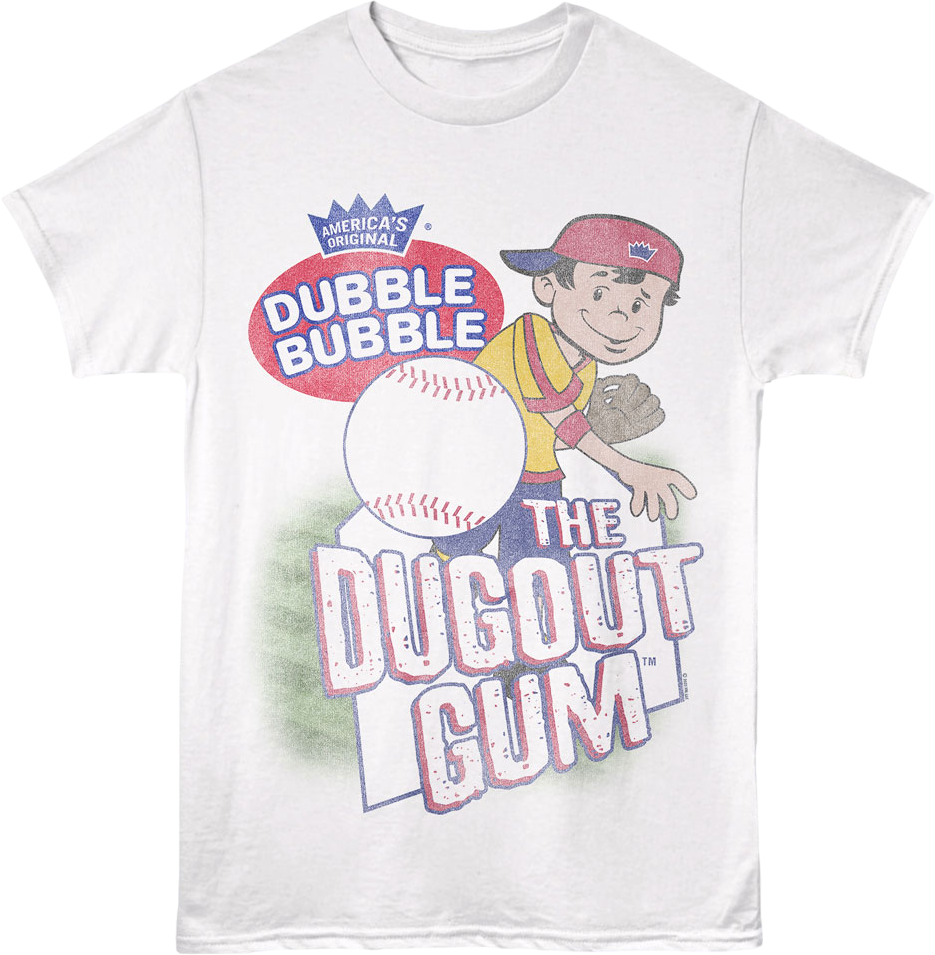 The Dugout Gum Dubble Bubble T-Shirt