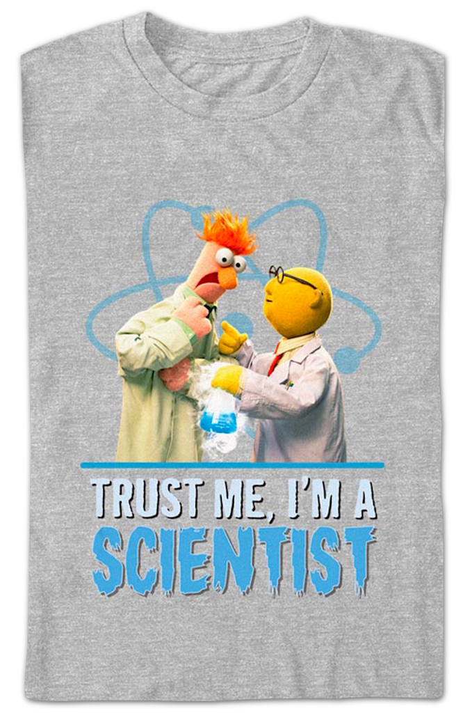 Trust Me, I'm A Scientist Muppets T-Shirt