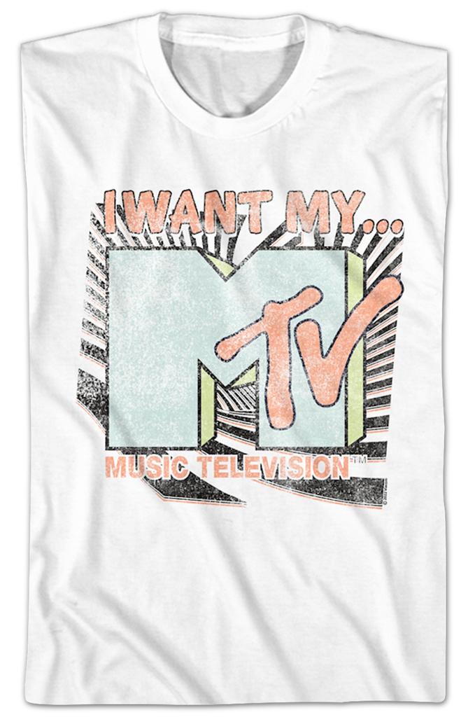 Vintage I Want My MTV Shirt