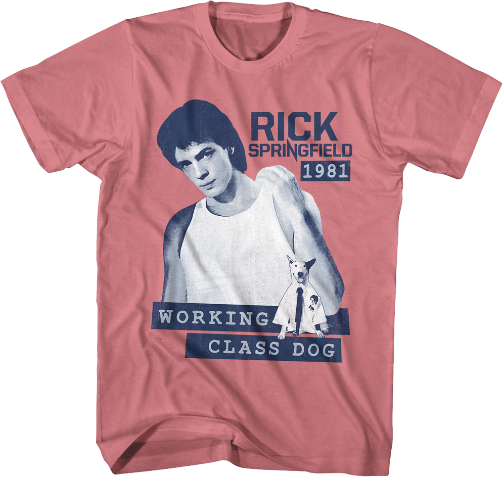 Working Class Dog Rick Springfield T-Shirt