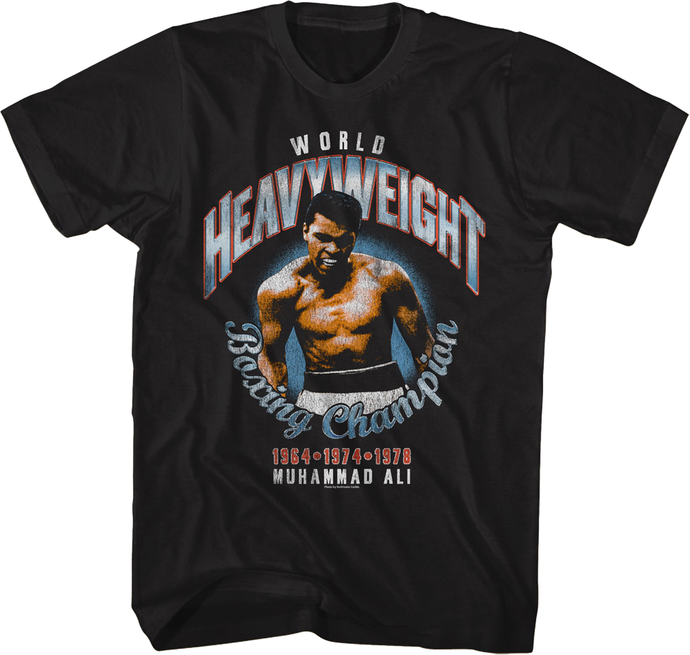 World Heavyweight Boxing Champion Muhammad Ali T-Shirt