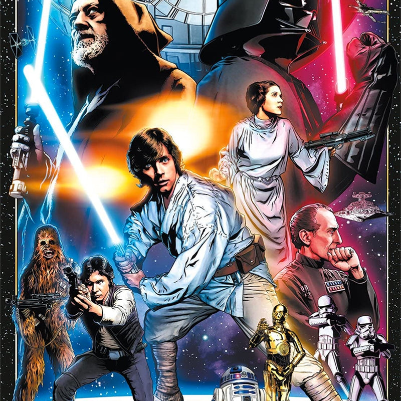 Puzzle star wars 1000 store
