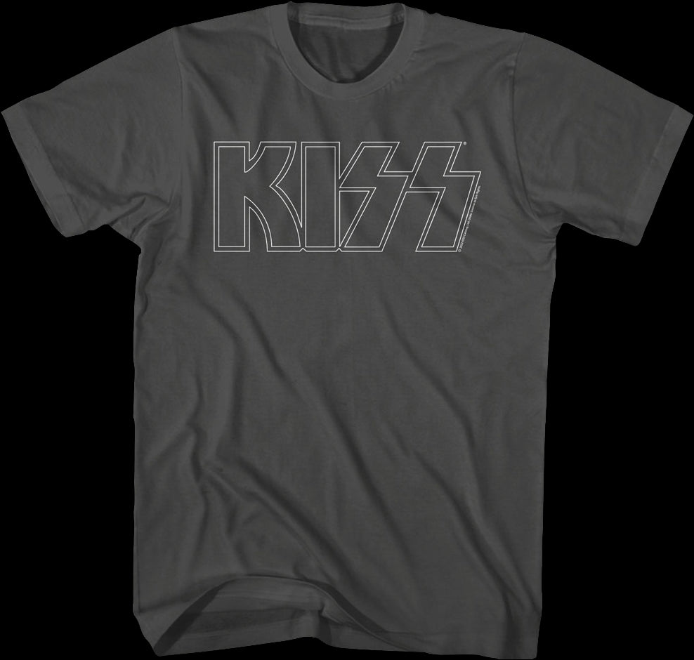 Logo Outline KISS T-Shirt