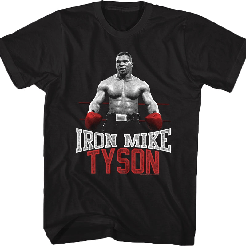 Elegantes T Shirt Mike Tyson Bild