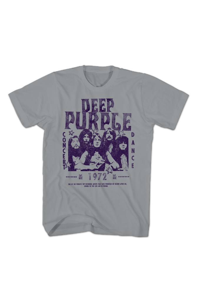 1972 Concert Deep Purple T-Shirt