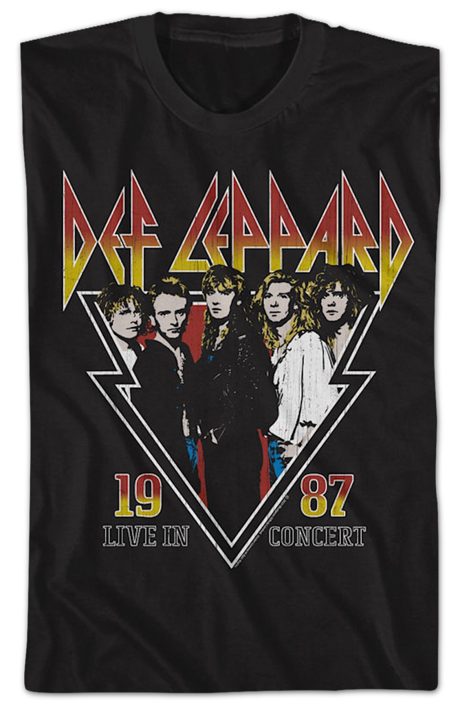 1987 Concert Def Leppard T-Shirt