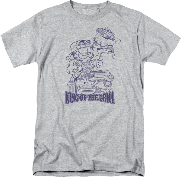 King Of The Grill Garfield T-Shirt