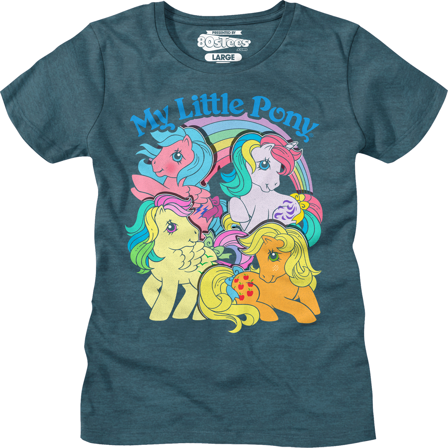 Womens Rainbow Collage My Little Pony Shirt