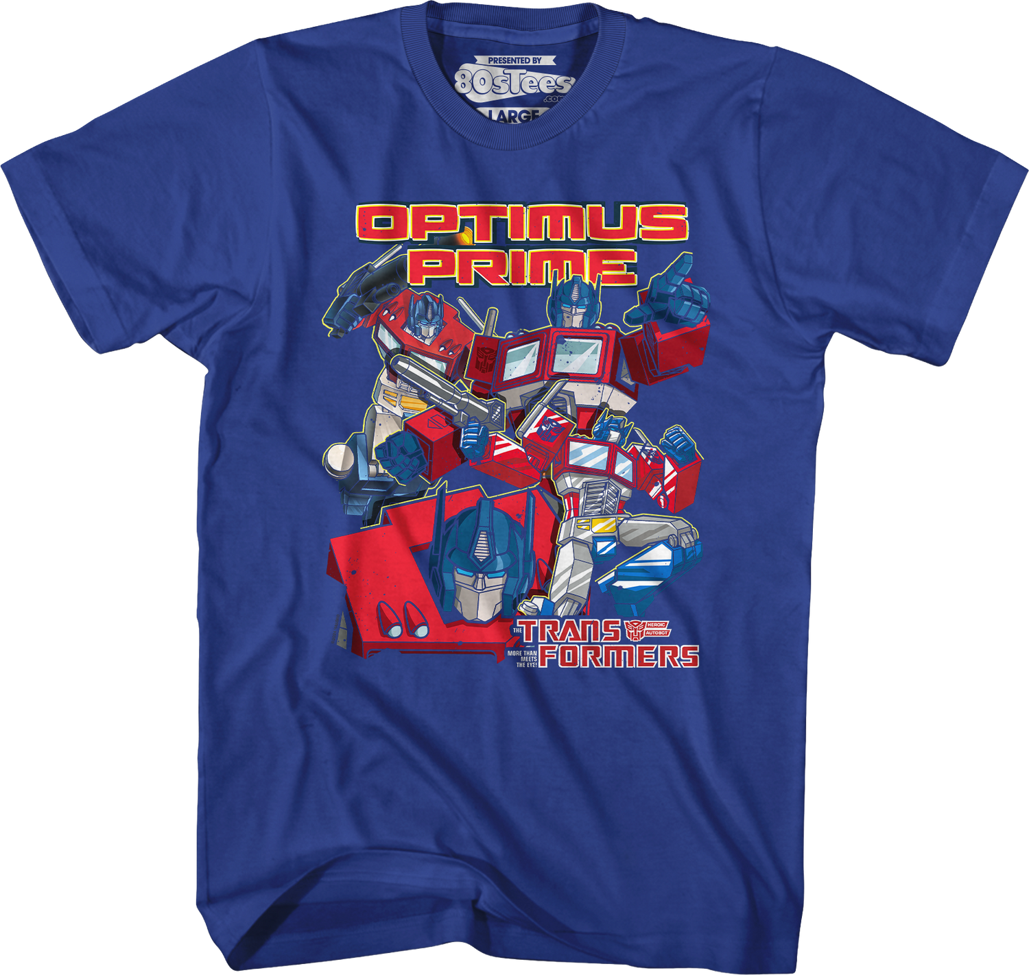 Optimus Prime Collage Transformers T-Shirt
