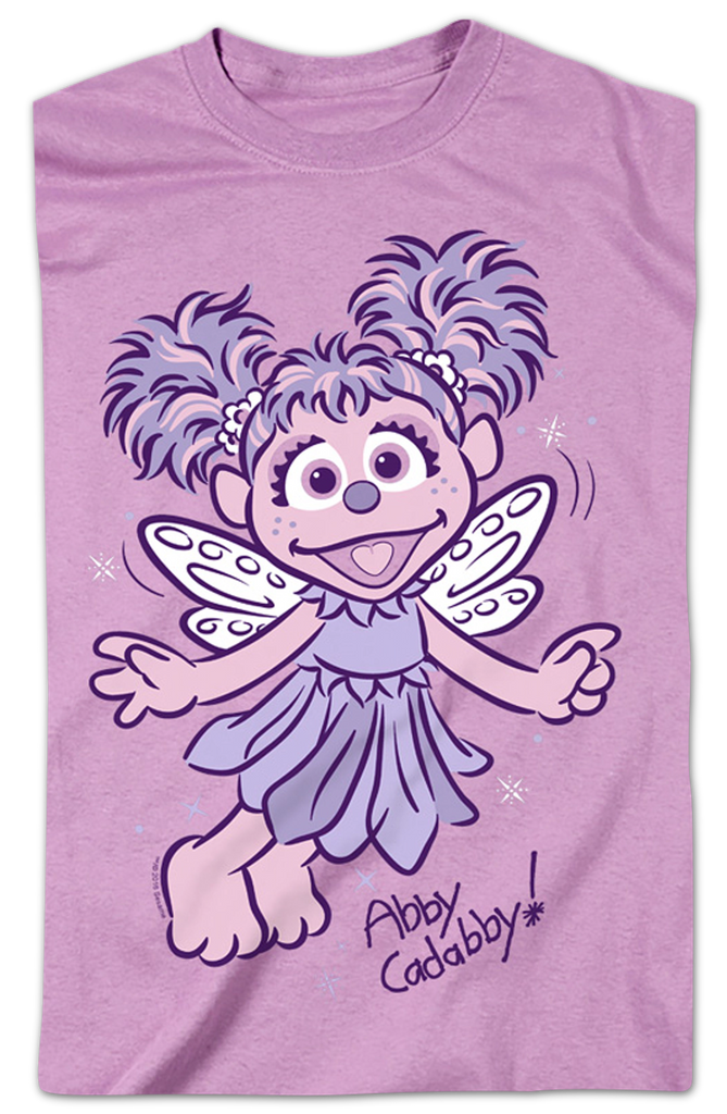 Purple Abby Cadabby Sesame Street T-Shirt
