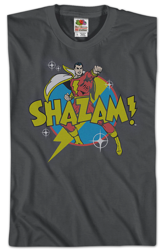 Action Pose Shazam DC Comics T-Shirt