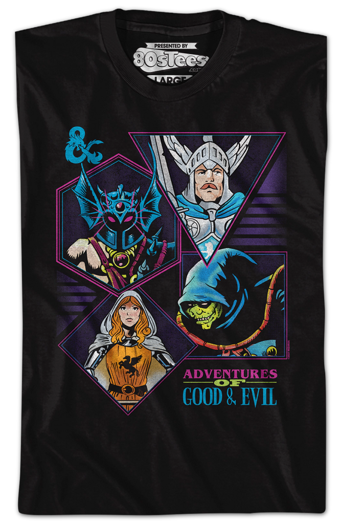 Adventures Of Good & Evil Dungeons & Dragons T-Shirt