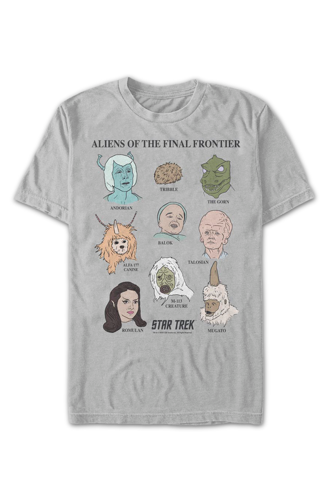 Aliens Of The Final Frontier Star Trek T-Shirt