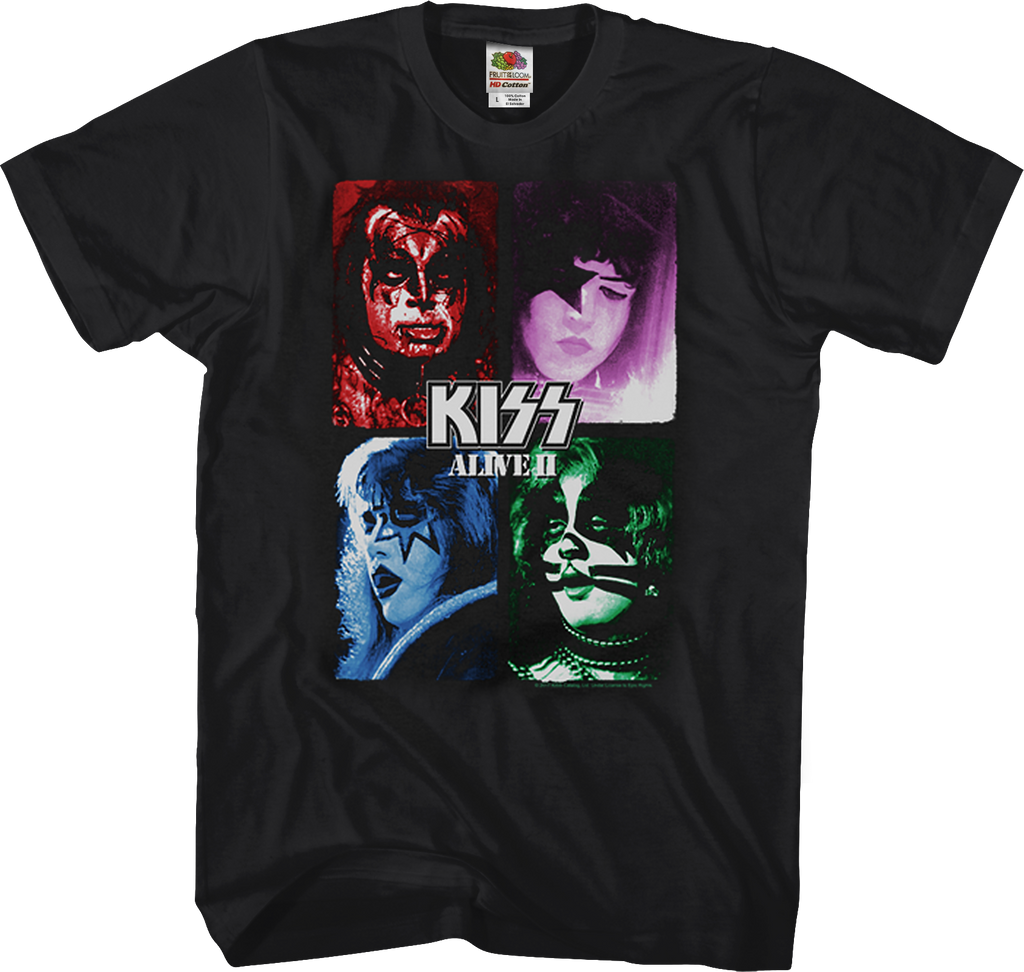 Alive II KISS T-Shirt. Men's T-Shirt.