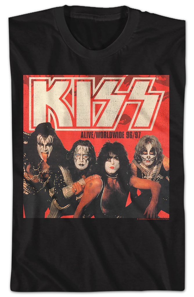 Alive Worldwide KISS T-Shirt