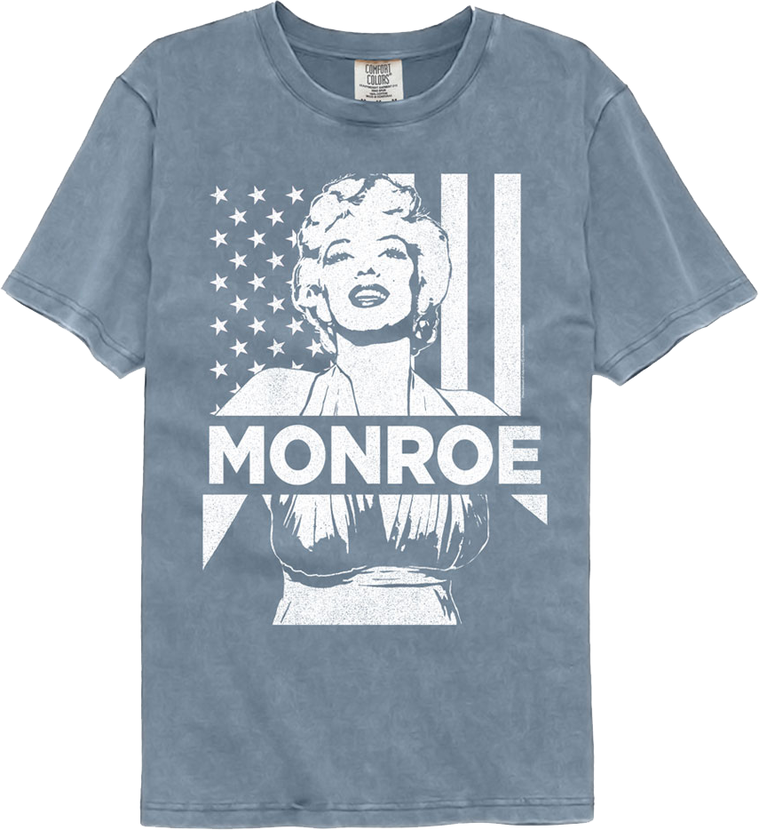 Marilyn Monroe American Flag Marilyn Monroe American Standing Bandana"