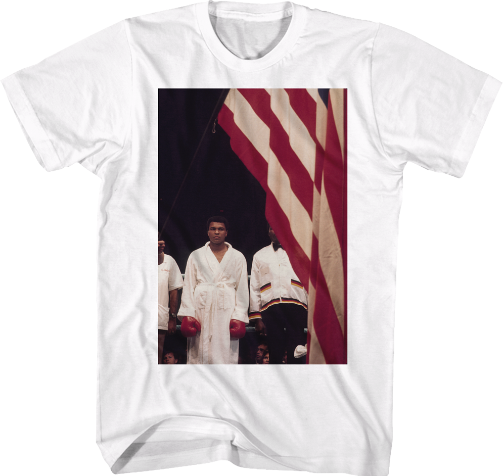 American Flag Muhammad Ali T-Shirt