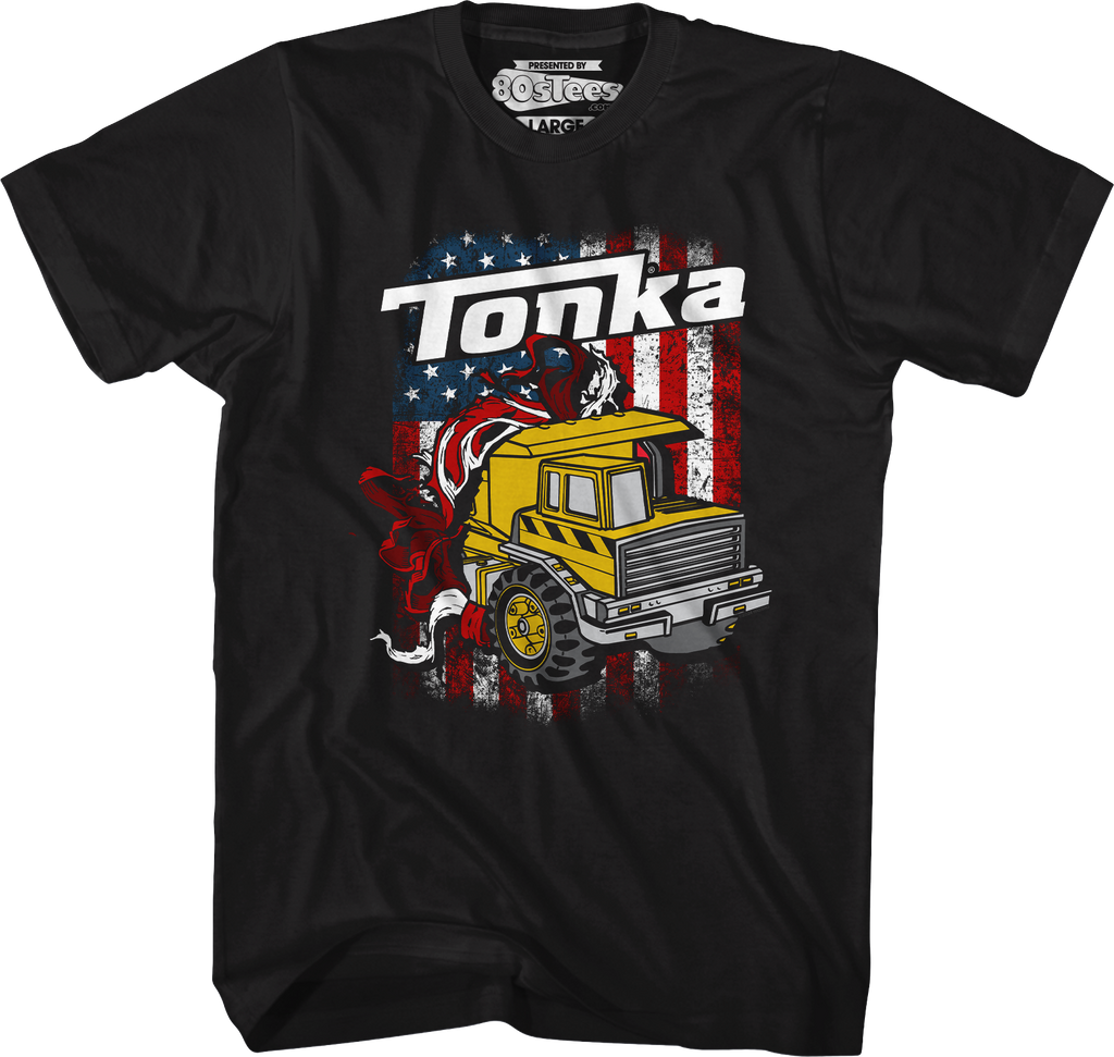 American Flag Tonka T-Shirt