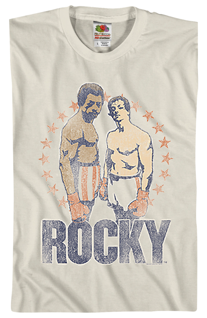 Apollo Creed and Rocky Balboa T-Shirt. Men's T-Shirt