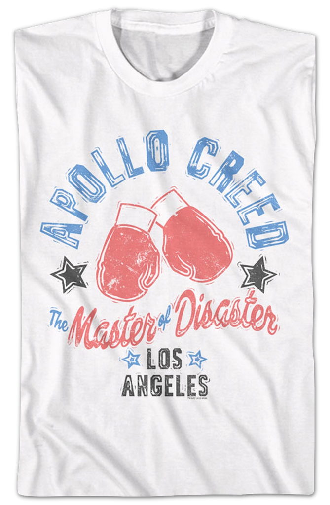 Apollo Creed Master of Disaster Rocky T-Shirt