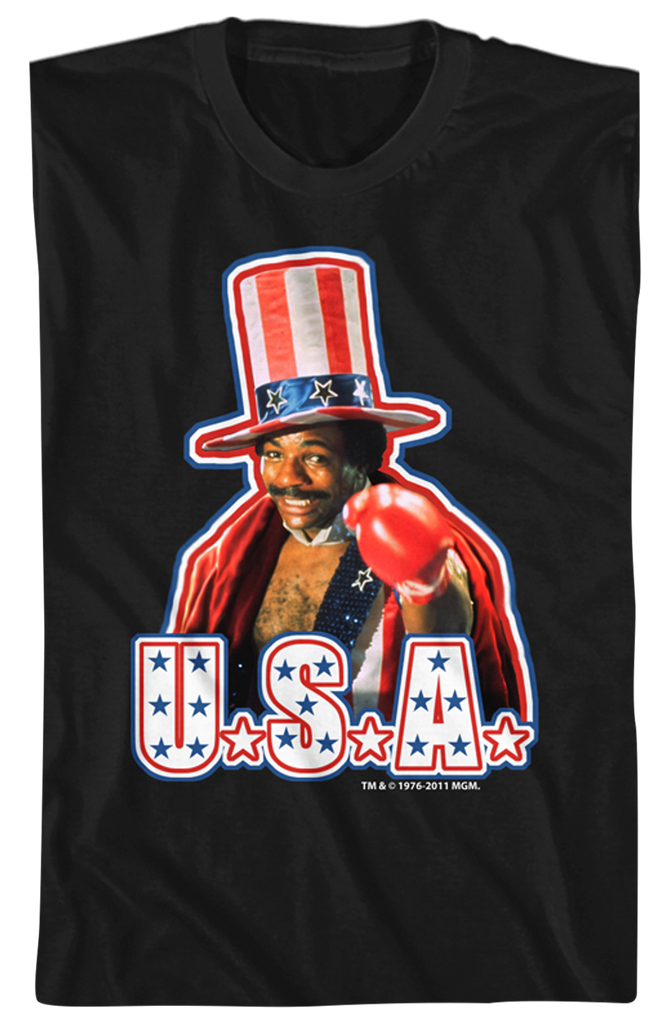 Apollo Creed Rocky T-Shirt: Rocky Mens T-Shirt