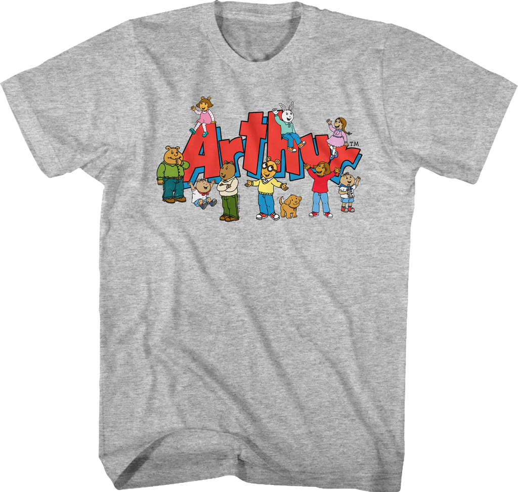 Arthur T-Shirt: Arthur Animated Series Mens T-Shirt