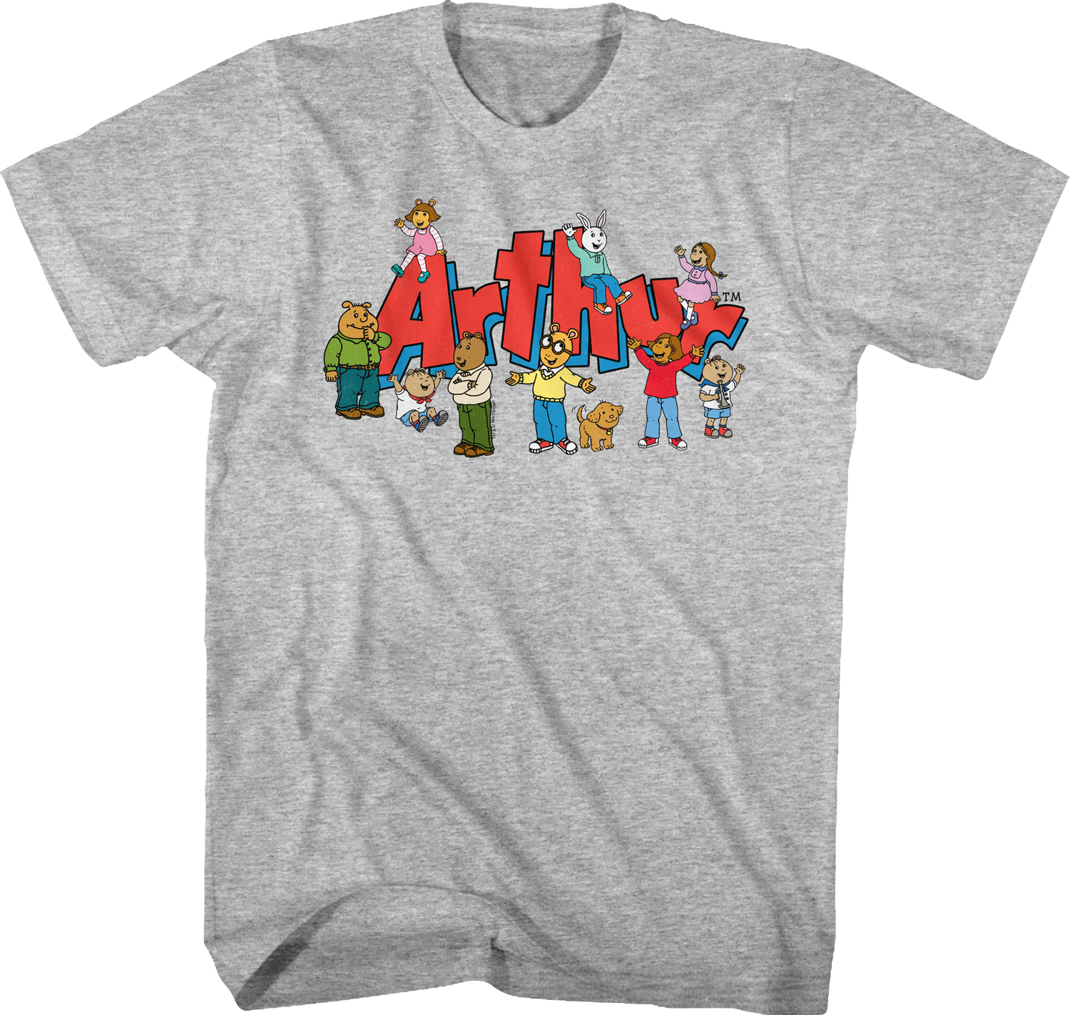 Arthur T-Shirt: Arthur Animated Series Mens T-Shirt