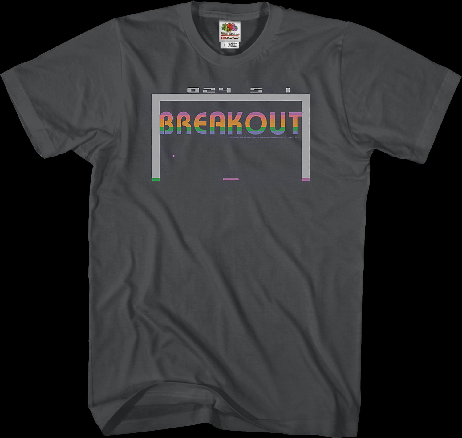 Atari Breakout T-Shirt: Atari Mens T-Shirt