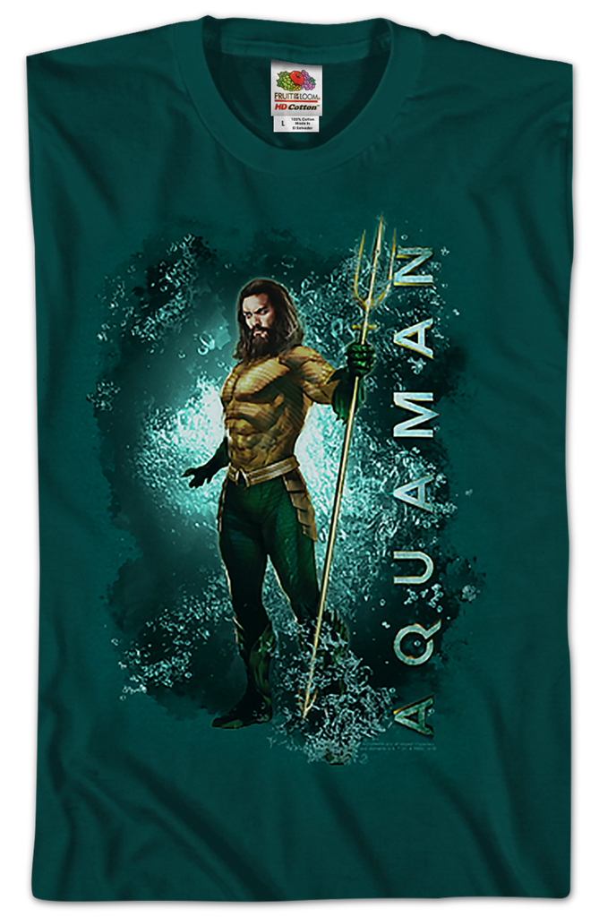 Atlantis Aquaman T-Shirt Men's DC Comics