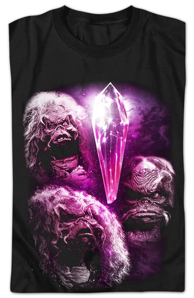 Aughra Collage Dark Crystal T-Shirt: Dark Crystal Mens T-Shirt