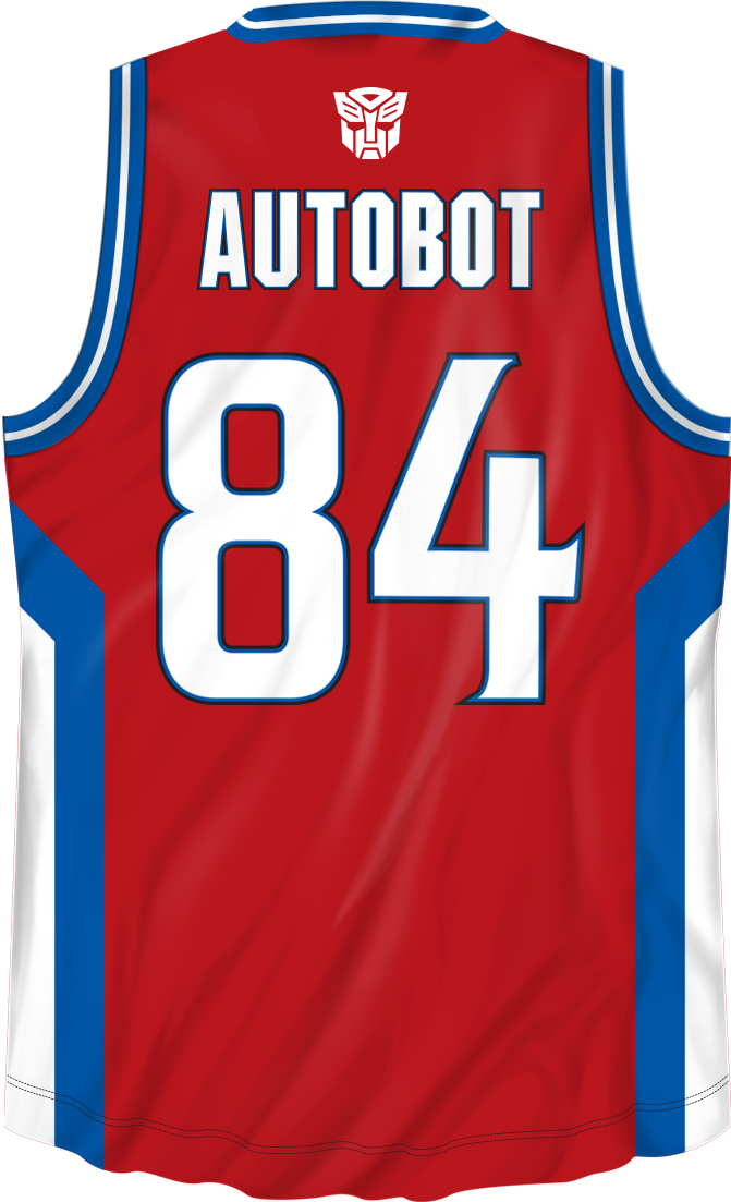 Autobot Transformers Basketball Jersey