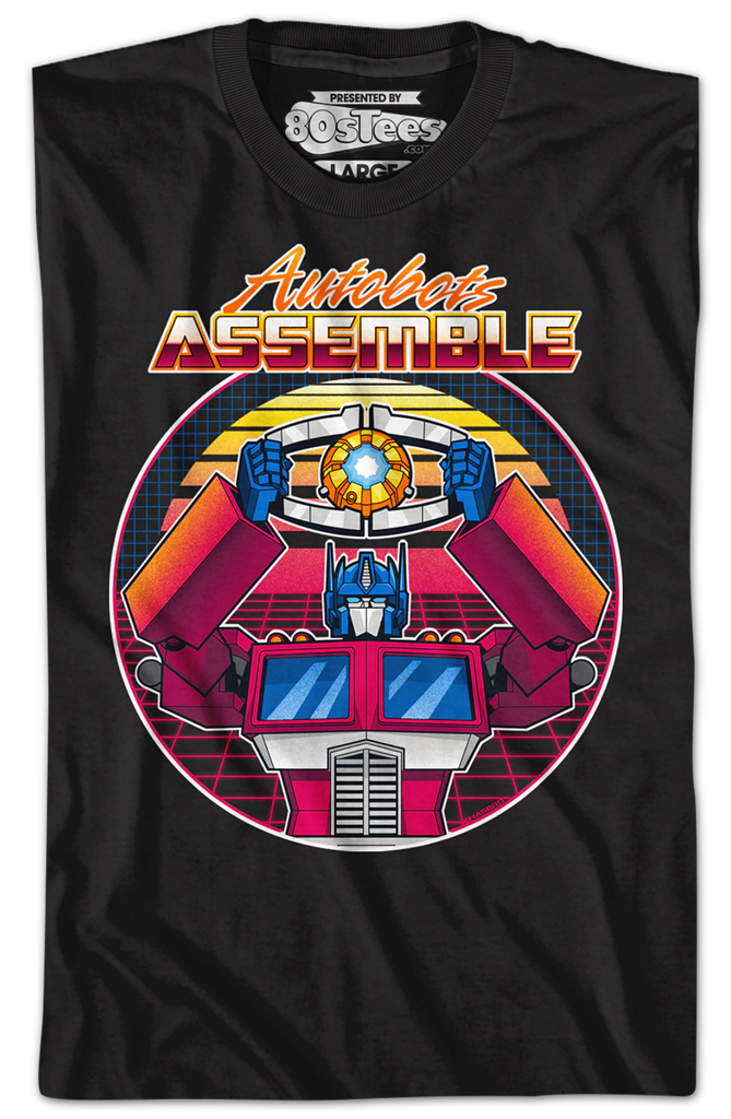 Autobots Assemble Transformers T-Shirt