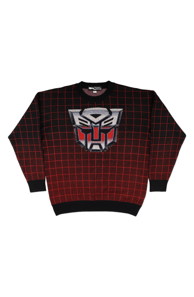 Autobots Logo Transformers Knitted Sweater