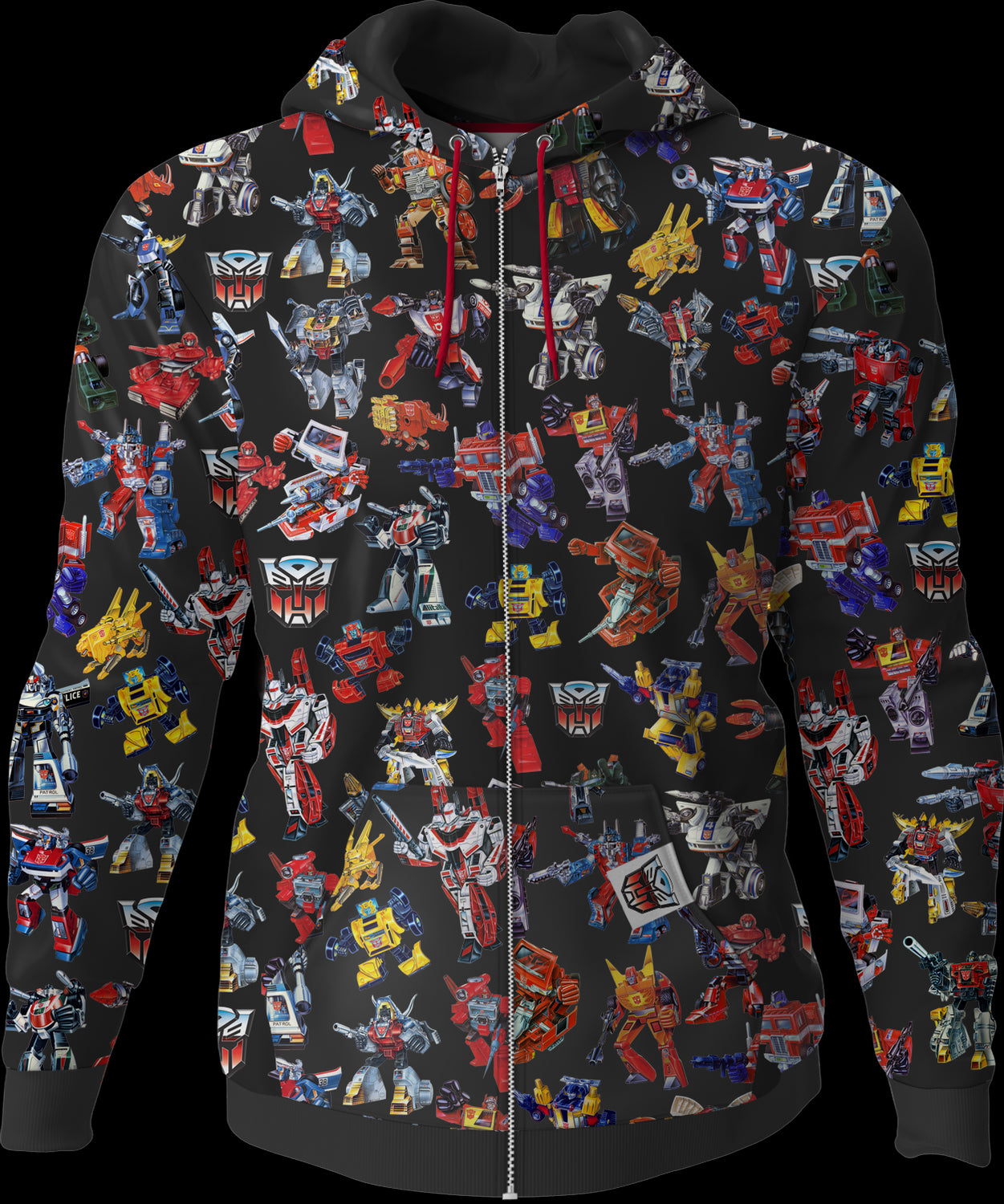 Autobots Transformers Hoodie: Transformers Mens Hoodie